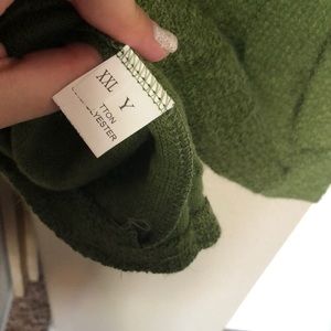 Amazon | Sweaters | No Name Lightweight 34 Sleeve Green Sweater | Poshmark